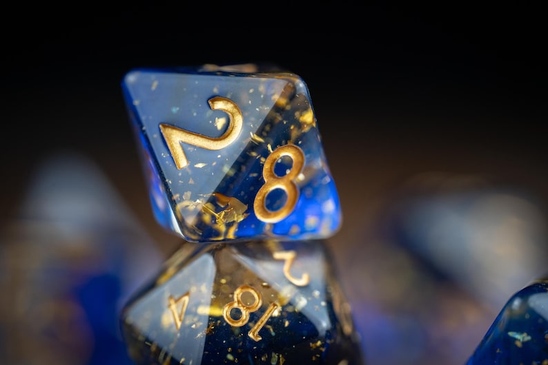 Sunken Starlight dnd dice set – Tattered Troll